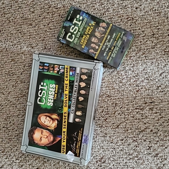 sbg | Games | Csi Game And Booster Pack | Poshmark